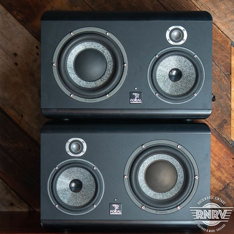 Focal SM9 Powered Midfield Monitors (Pair) - Black | Reverb