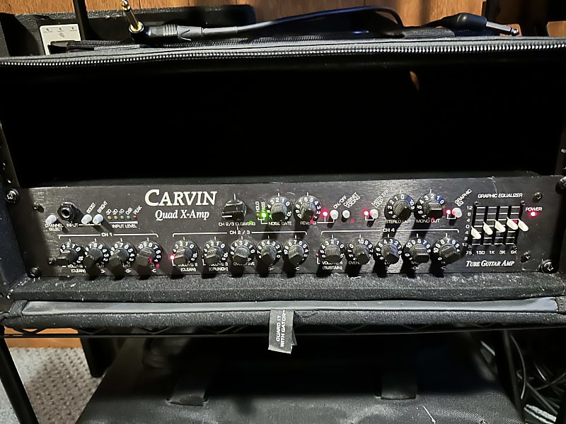 Carvin Quad X With FS-77 Footswitch | Reverb
