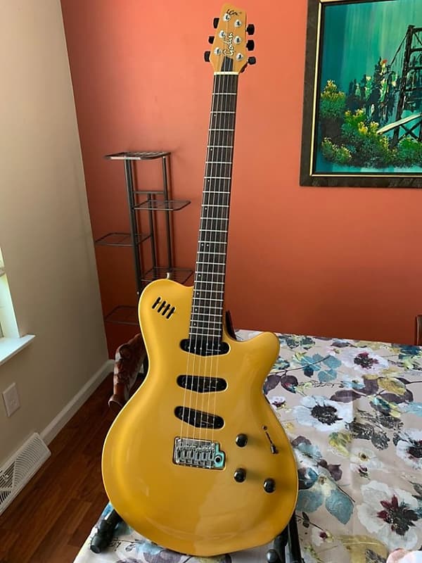 Godin LGX III with independent acoustic piezo circuit and | Reverb