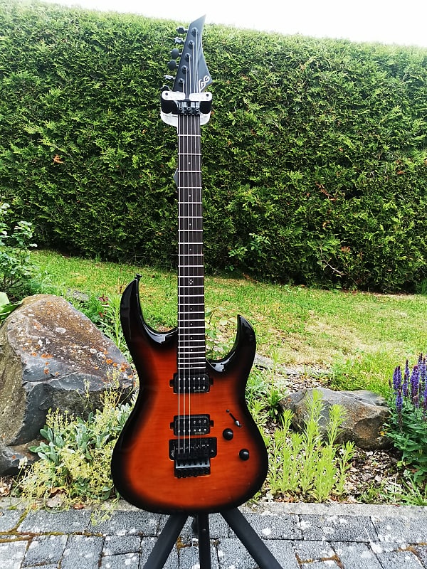 LAG E-Gitarre LGA200BRS Arkane Serie Brown Shadow | Reverb