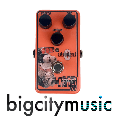 Catalinbread Supercharged Overdrive (early Horizontal | Reverb