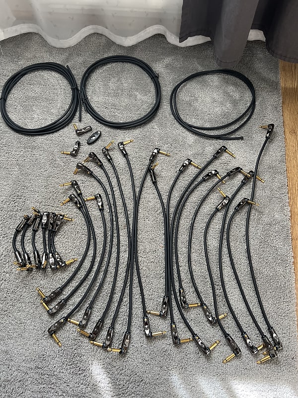 Planet Waves Pedalboard Kit patch cables | Reverb