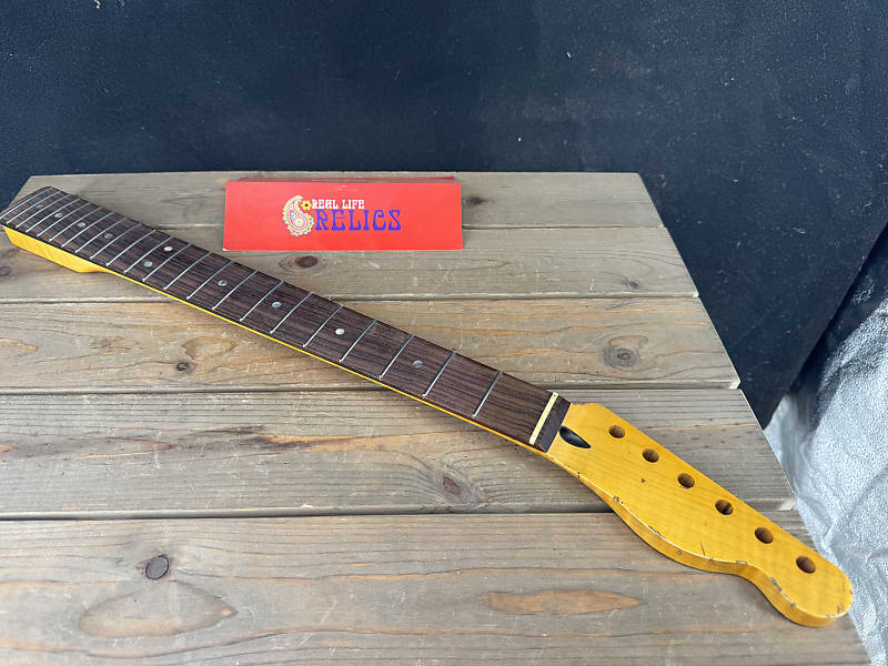 Real Life Relics Curly Flame Maple Rosewood Telecaster® Style | Reverb