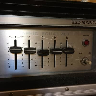 Road 220 Bass Amp Head 1970s | Reverb