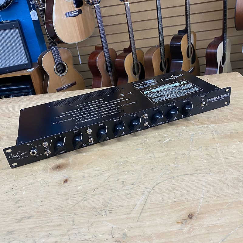 Rocktron ValveSonic Back Plate + Tube Guitar Preamp Rackmount | Reverb