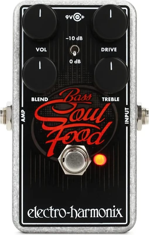 Electro-Harmonix Bass Soul Food Stomp Box Effect Pedal with | Reverb