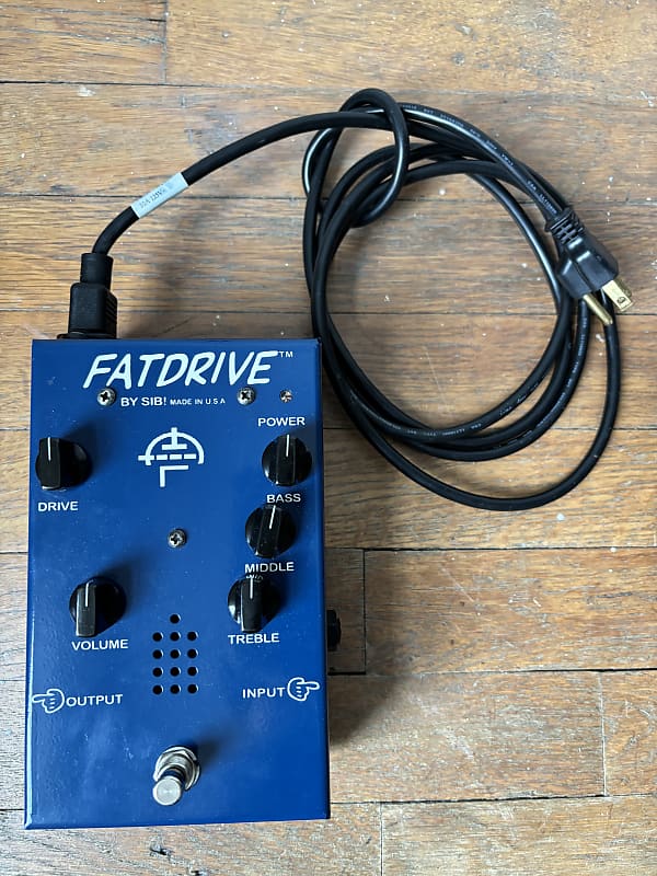 Vintage 1994 SIB FatDrive Tube Preamp Overdrive Boost Amp in | Reverb