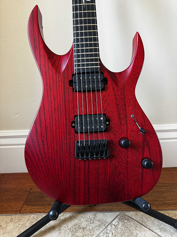 Solar Guitars A2.6TBR 2020 - Trans Blood Red | Reverb