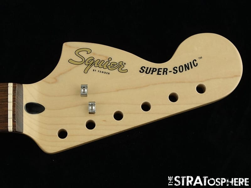 Fender Squier Paranormal Super-Sonic NECK Reverse Headstock | Reverb