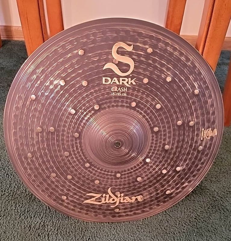 Zildjian S Dark 18" Crash Cymbal | Reverb