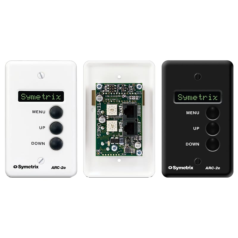 Symetrix ARC-2e Menu-Driven Remote Control for DSPs - White | Reverb