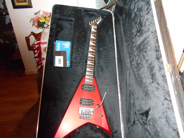 Jackson Flying V Red Metallic | Reverb