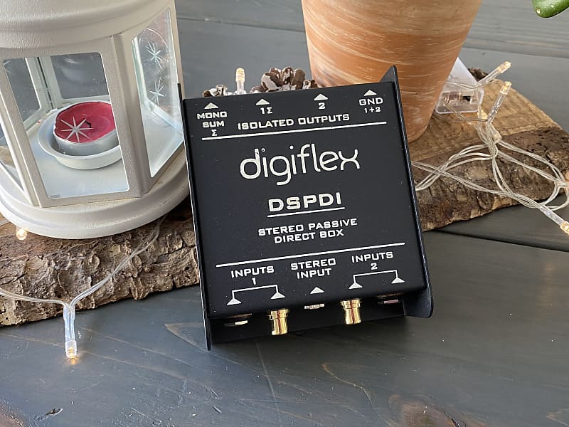 Digiflex DSPDI Stereo Passive DI | Reverb