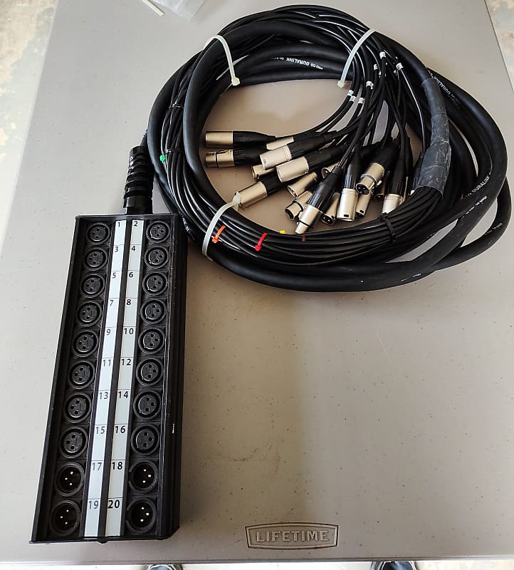 Pro Co Stage Master Audio Snake SMA Series 16x4 with XLR | Reverb