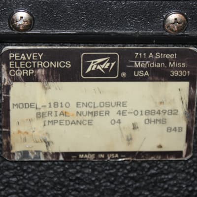 Peavey 1810/ 1x18 & 2x10 Cabinet | Reverb