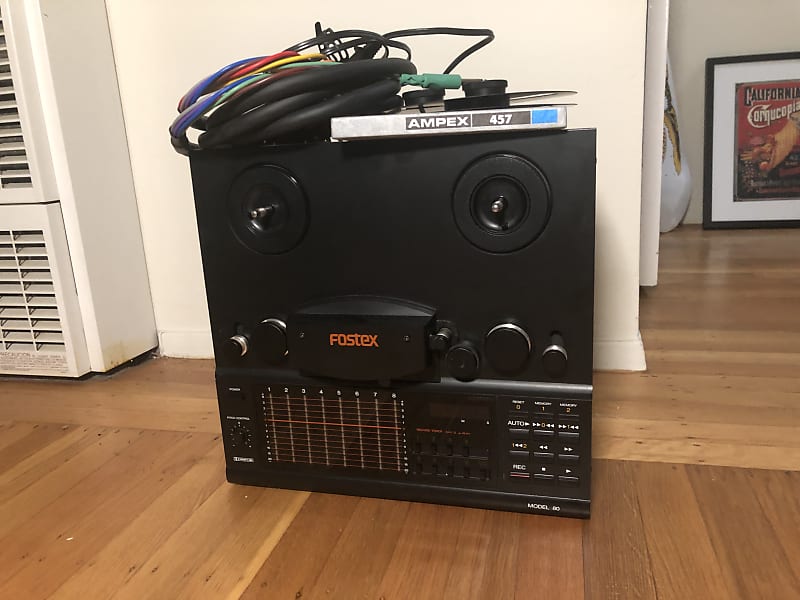 Fostex Model 80 1/4" 7" Open-reel 8-track Tape Recorder. | Reverb