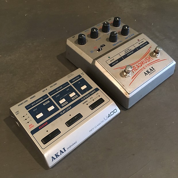 Akai Headrush E1 w/ U400 Riff-O-Matic | Reverb