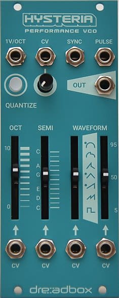 DREADBOX HYSTERIA VCO V2 : BRAND NEW : [DETROIT MODULAR] | Reverb