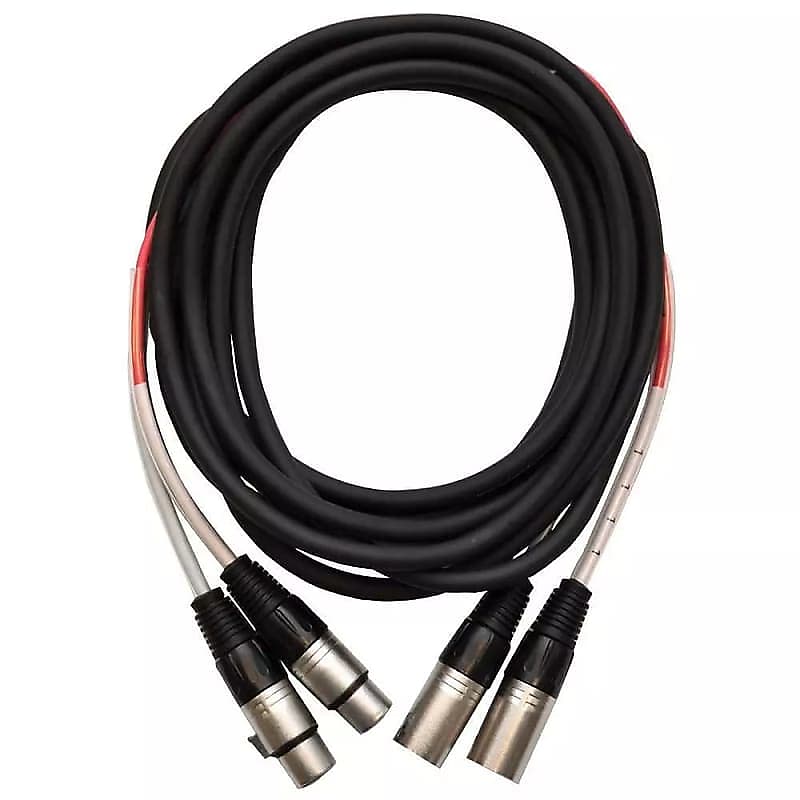 2 Channel 15 Feet Xlr Colored Mutil-Patch Snake Cable | Reverb