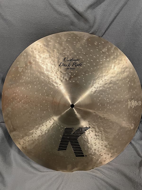 2021 Zildjian 20" K Custom Dark Ride Cymbal 2071g w/ video | Reverb