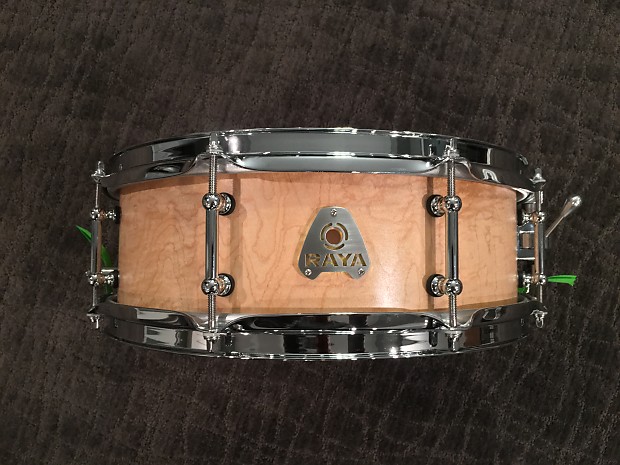 RAYA Ray Ayotte Custom Snare Drum 2018 Natural Maple | Reverb