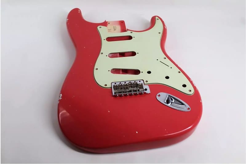 MJT Strat - Fiesta Red | Reverb
