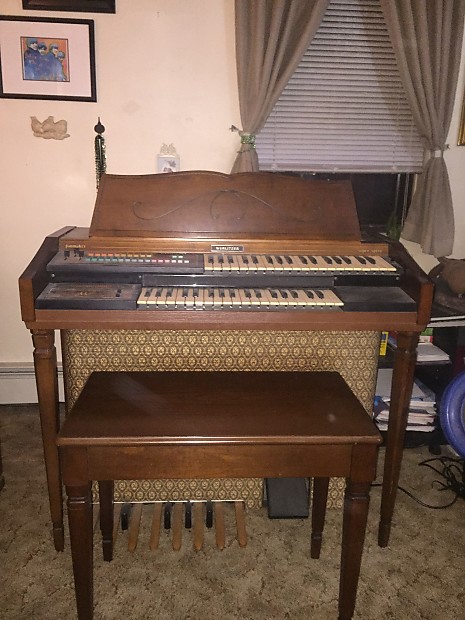 Wurlitzer Touch Tone Super Sprite 1960-1970 Wood | Reverb