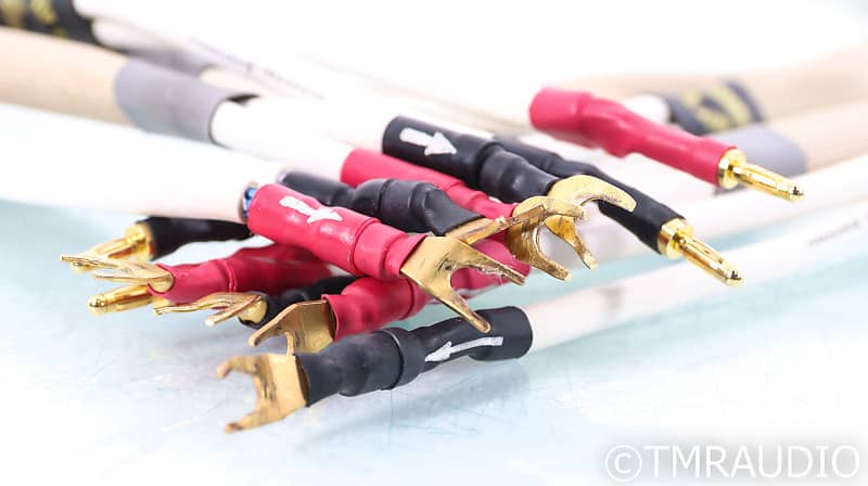 Luminous Audio Renaissance Bi-Wire Speaker Cables; 8ft Pair | Reverb