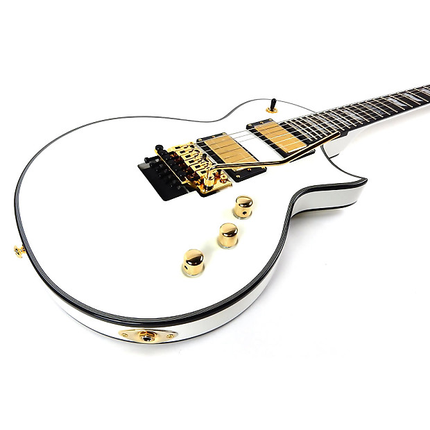 ESP LTD EC-1000 FR Snow White LXEC1000FRSWF Floyd Fishman | Reverb