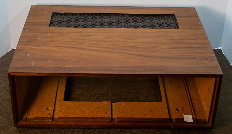 Electronics Wooden Case for Receiver/ Amp /Component | Reverb