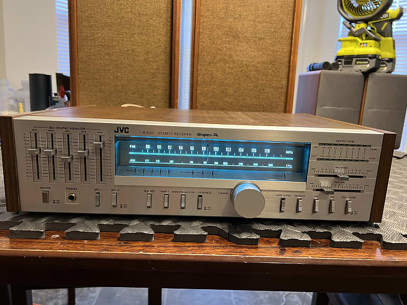 JVC R-S33 Super -A Vintage Stereo Receiver Professionally | Reverb