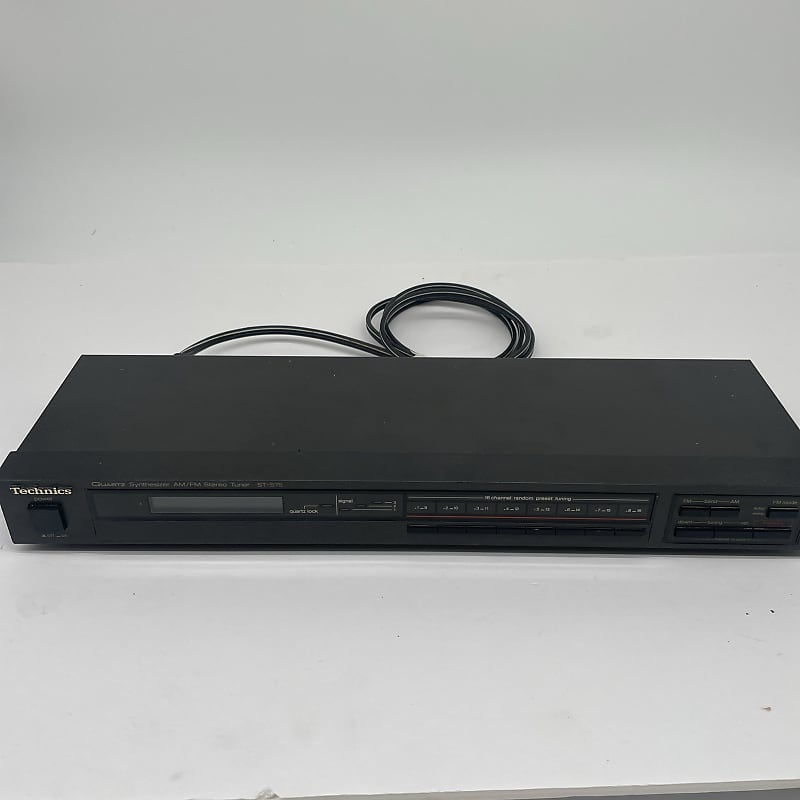 Tuner Technics ST-S75 Quartz Synthesizer AM/FM Stereo 120V 9W | Reverb