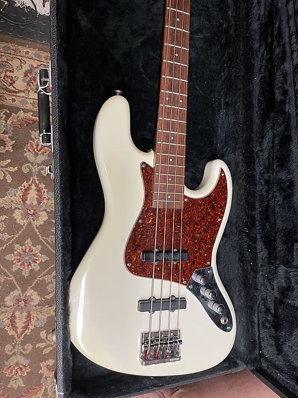 Modulus VJ 4 Jazz Bass 1998 White | Reverb