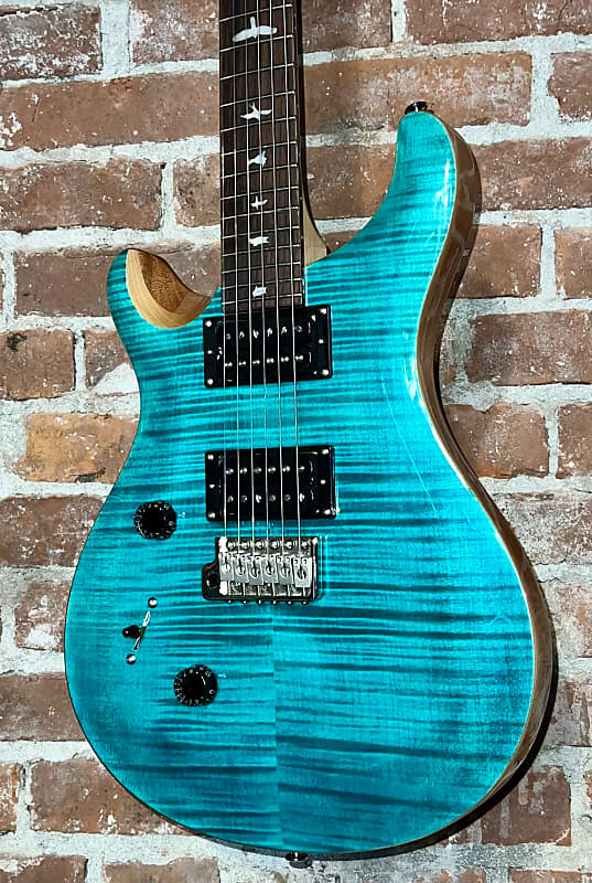 PRS SE CE 24 LH Turquoise, Left Handed Great Setup Ships | Reverb