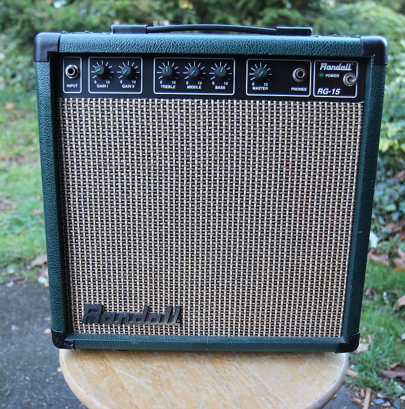 Randall RG-15 guitar combo amp (Green) | Reverb