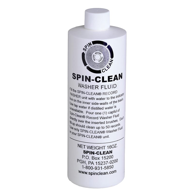 Spin Clean: Record Washer Fluid - 16oz | Reverb