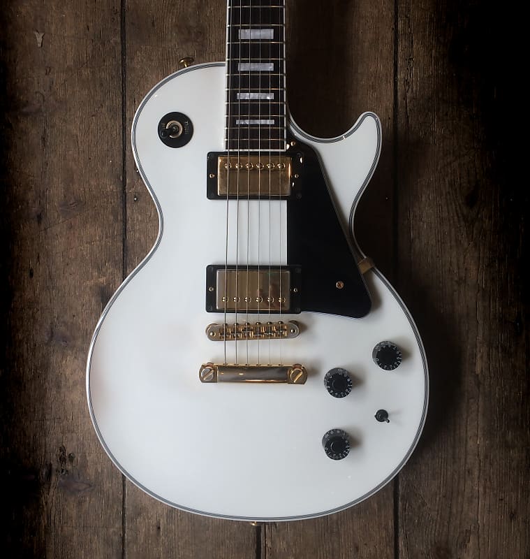 2014 Gibson Les Paul Custom Lite in Alpine White comes with | Reverb