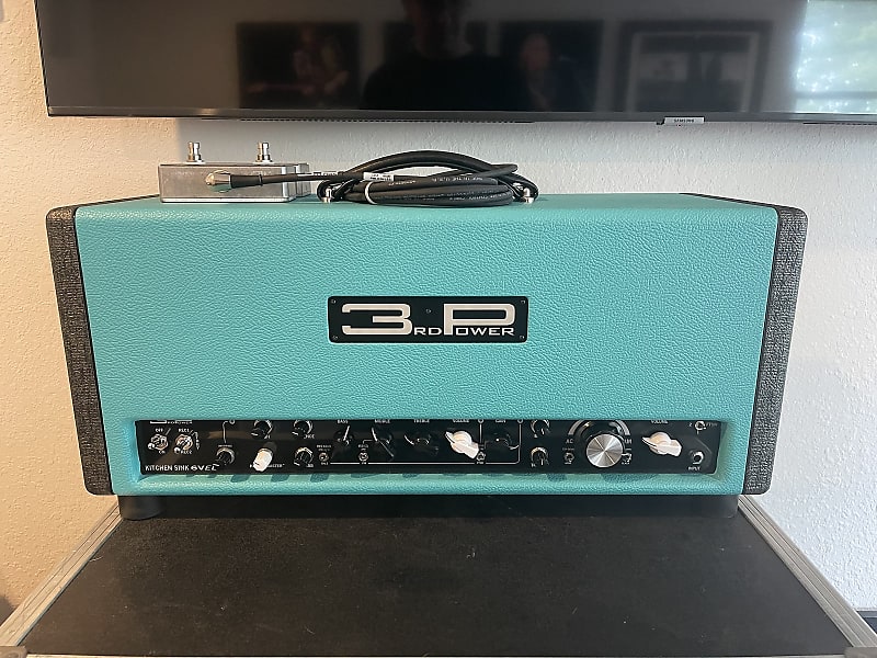 3rd Power Kitchen Sink 6EVL Plexi AC Deluxe Head 2022 Custom | Reverb