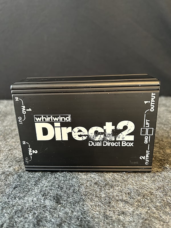 Whirlwind DIRECT2 Dual Direct Box Frequency Response #2 | Reverb