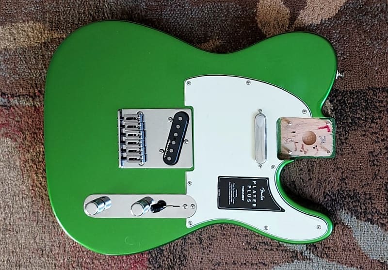 Fender Player Plus Telecaster Body (FULLY LOADED) - Cosmic | Reverb