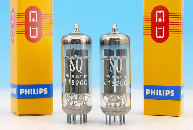 Premium E182CC Electrically Matched Philips 60's Hi-Fi Audio | Reverb