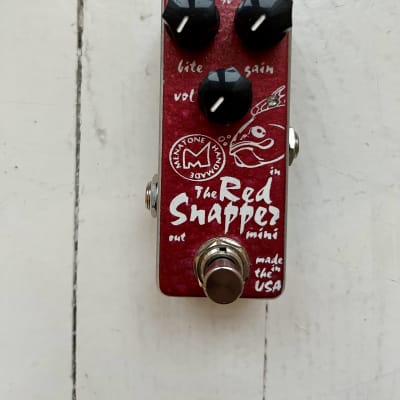 Menatone Red Snapper Mini 2020's - Red | Reverb