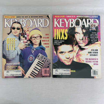 Keyboard Magazine 1991 Ray Manzarek, Michael Buckholtz, | Reverb