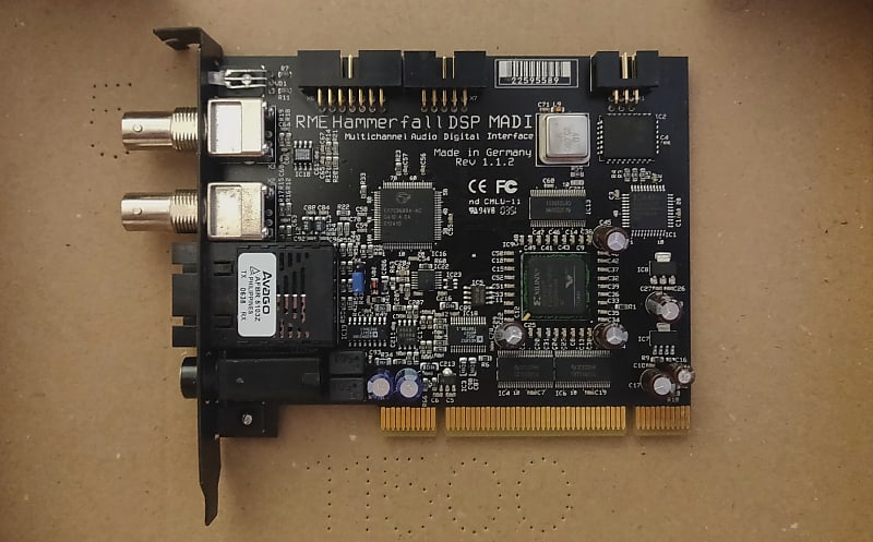 RME HDSP MADI PCI Card (High End PCI Audio Interface) | Reverb