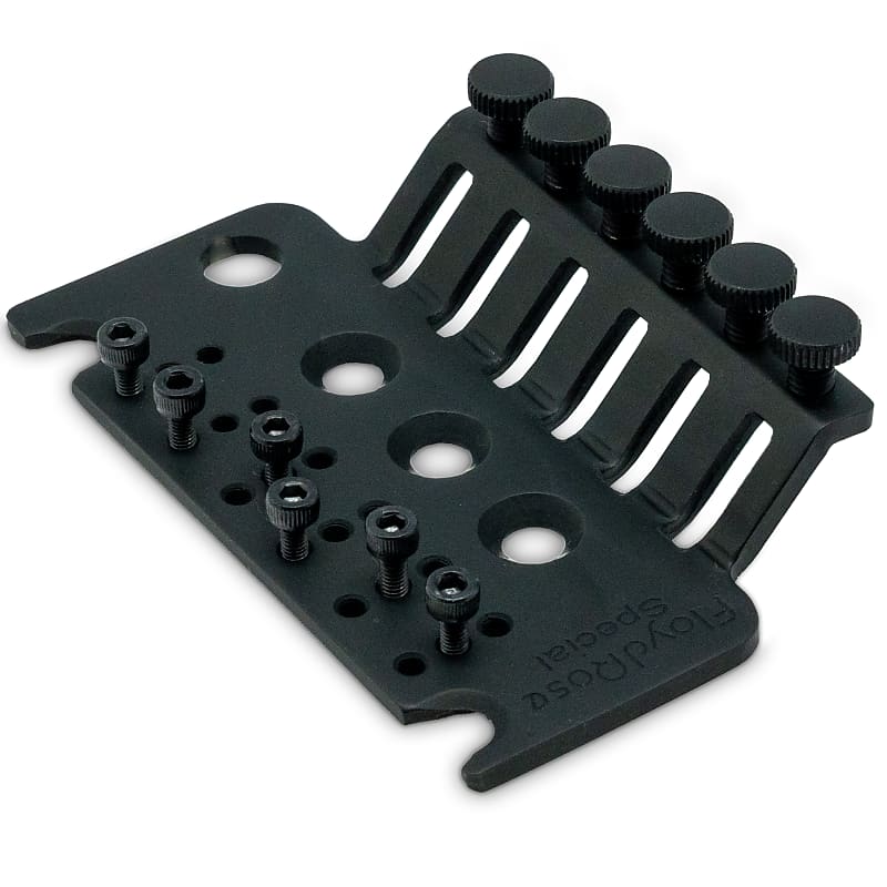 Special Series Tremolo Base Plate - Satin Black | Reverb