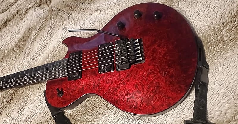 Schecter Solo II Apocalypse Red Reign | Reverb