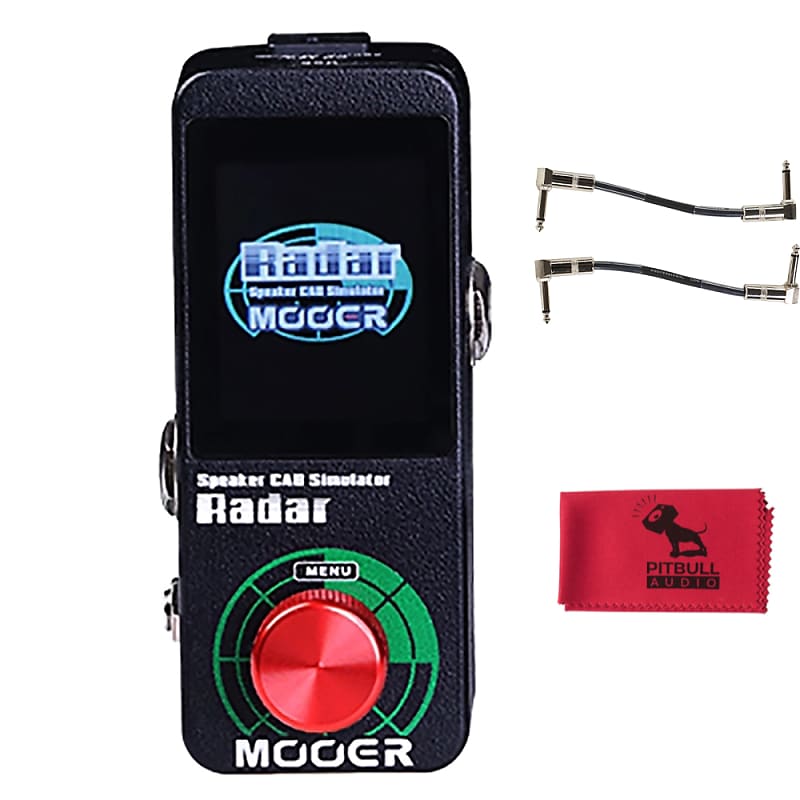 Mooer Radar Speaker Simulator Guitar Effects Pedal w/ Patch | Reverb