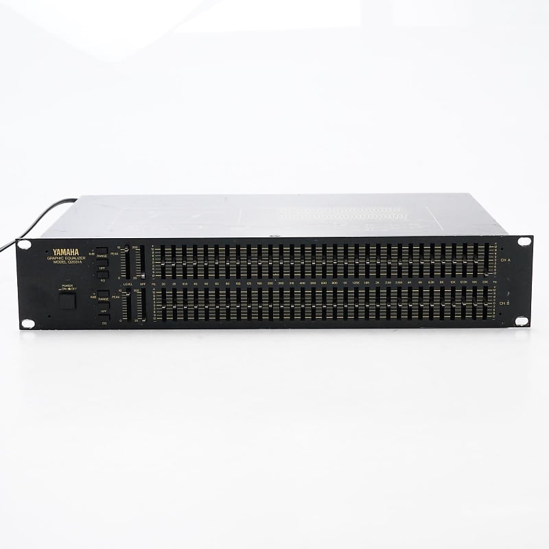 Yamaha Q2031A 31-Band Dual Channel Graphic Equalizer Model | Reverb