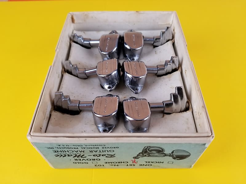 1950s Grover Roto-Matic Imperial Tuners - In Box With Screws | Reverb