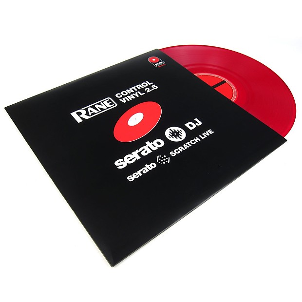 Rane Control Vinyl 2.5 Serato DJ (RED) | Reverb